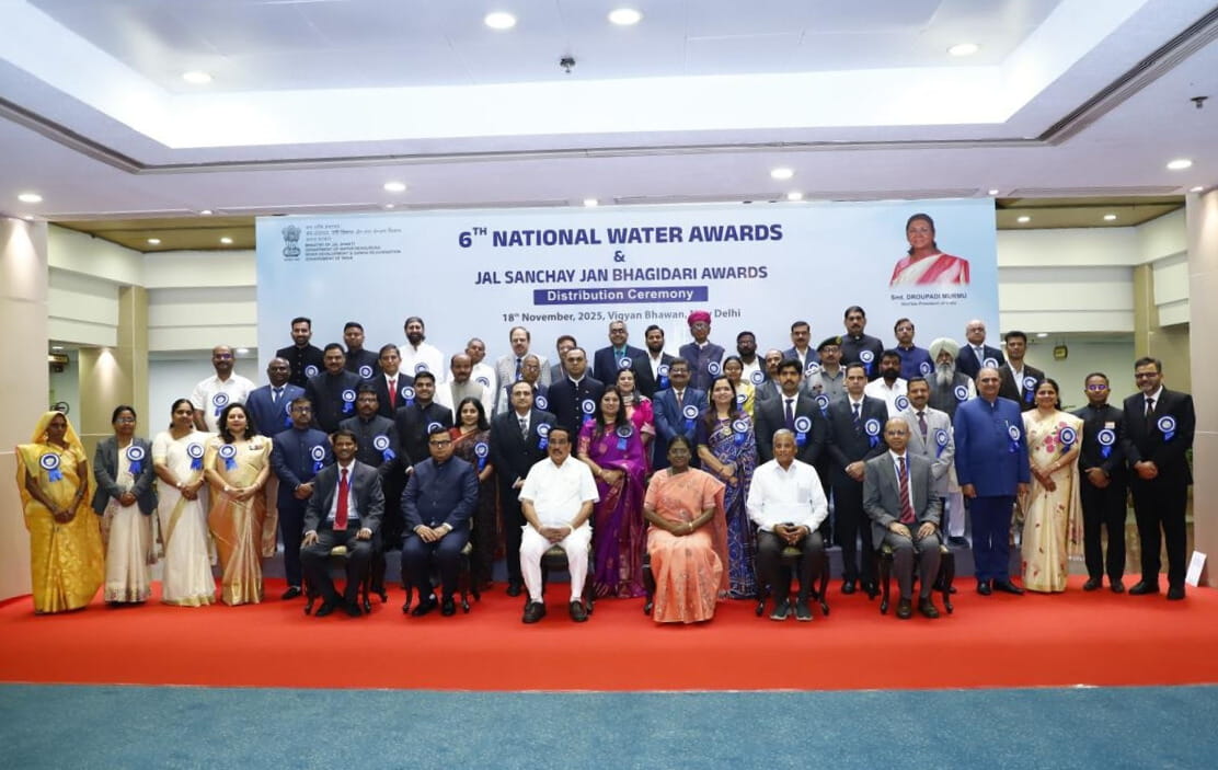 National water award for water conservation efforts– Ambuja Foundation